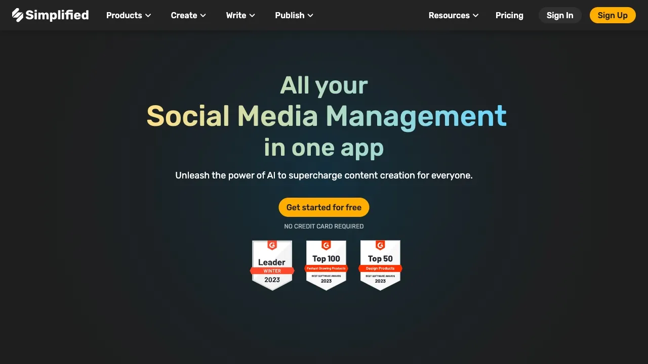 Simplified - Plataforma de Criação de Conteúdo Impulsionada por IA ...