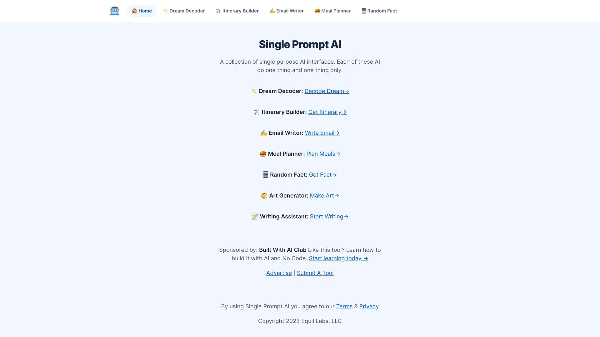 Single Prompt AI: Efficient AI-Powered Solutions | Creati.ai
