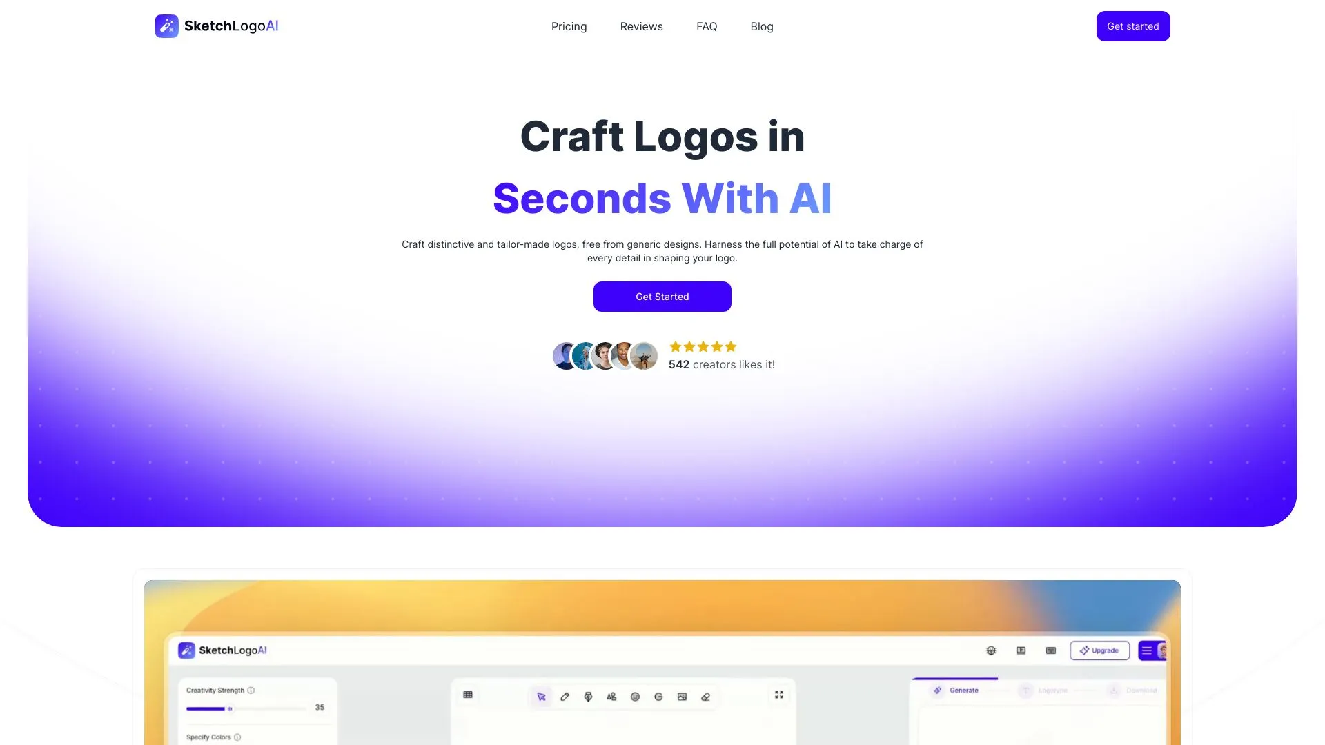 Sketch Logo AI: Custom AI-Powered Logo Generator | Creati.ai