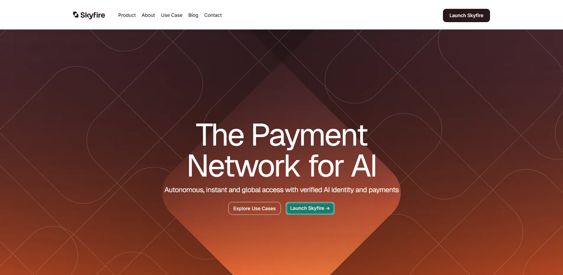 Skyfire: AI Payment Network and Identity Verification | Creati.ai