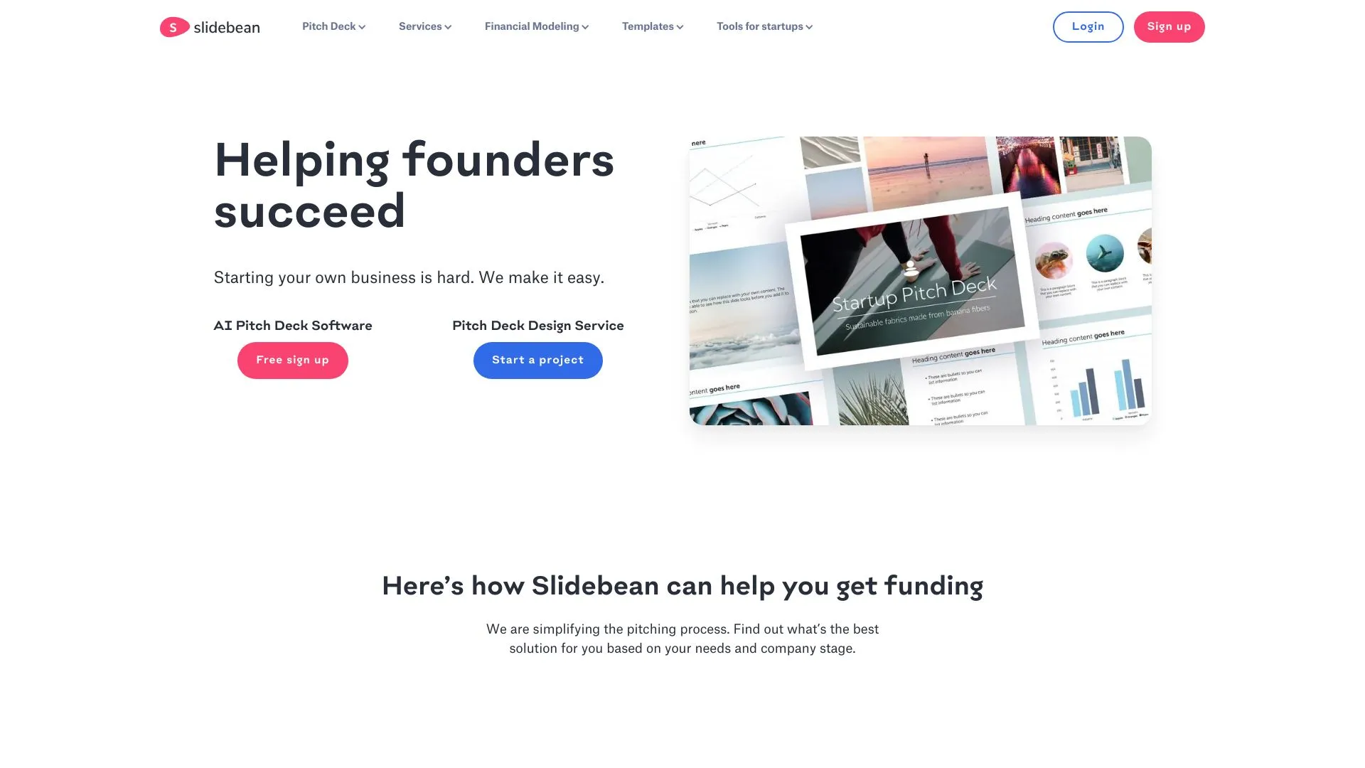 Slidebean AI-Powered Pitch Deck Creator | Creati.ai