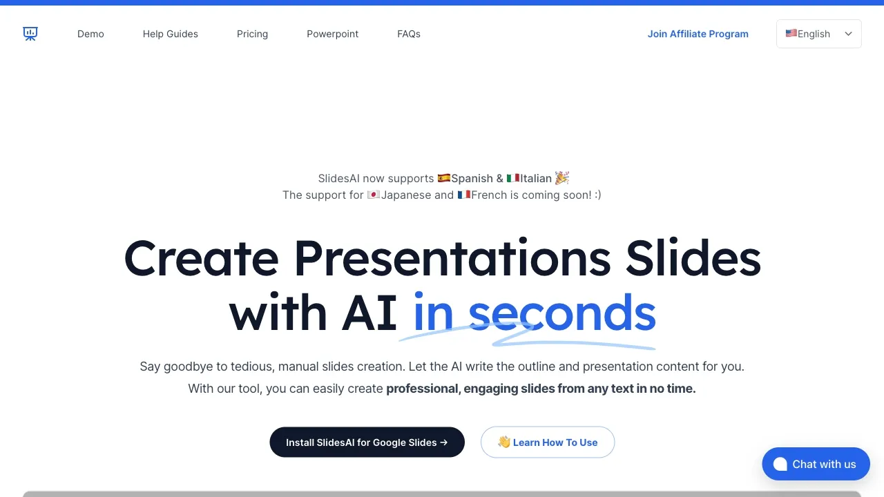SlidesAI - AI-Powered Presentation Creator | Creati.ai