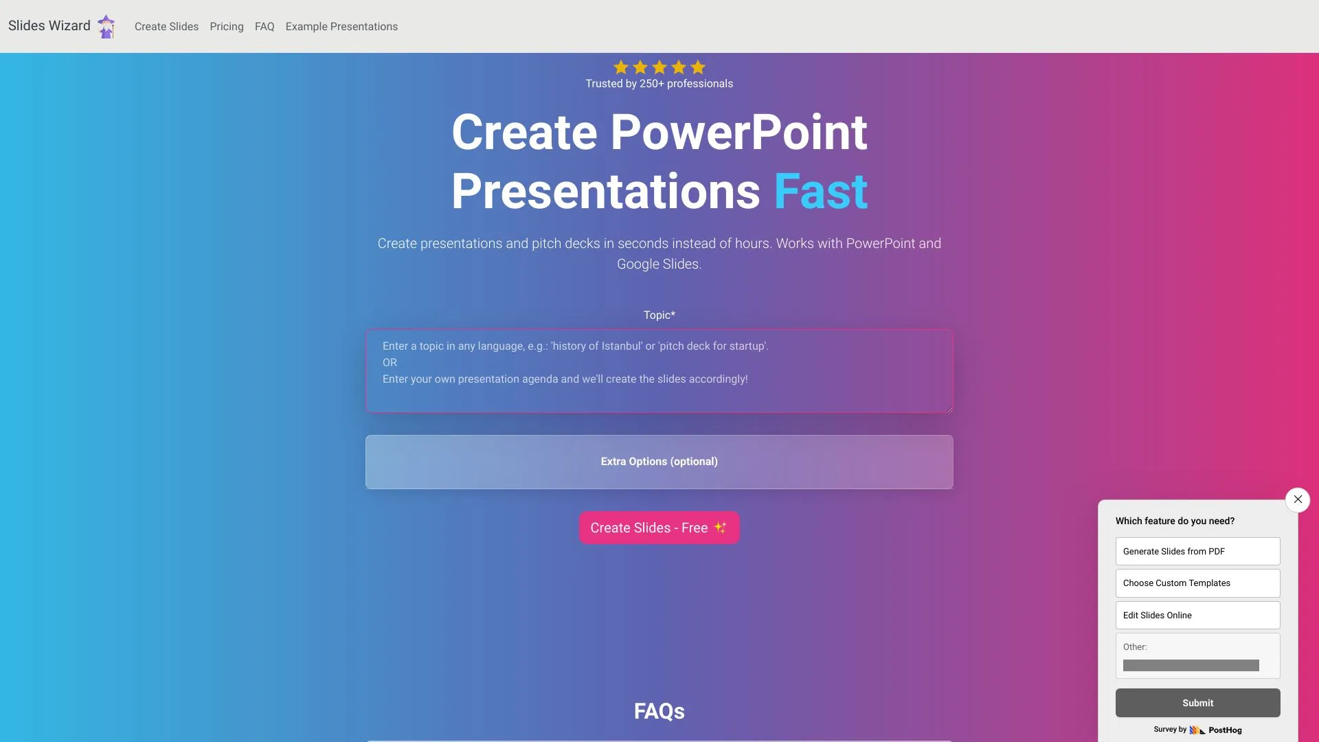 Slideswizard Create Presentations With Ai Creati Ai
