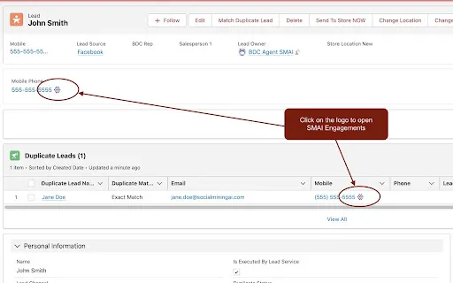 SMAI Click2Engage - Herramienta de compromiso instantáneo con el ...