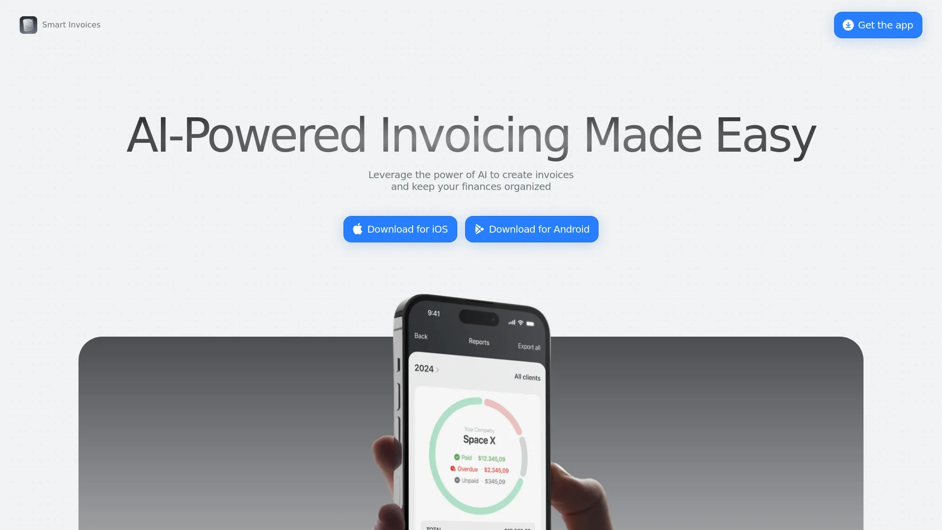 SmartInvoices: Effortless Invoicing Solutions | Creati.ai