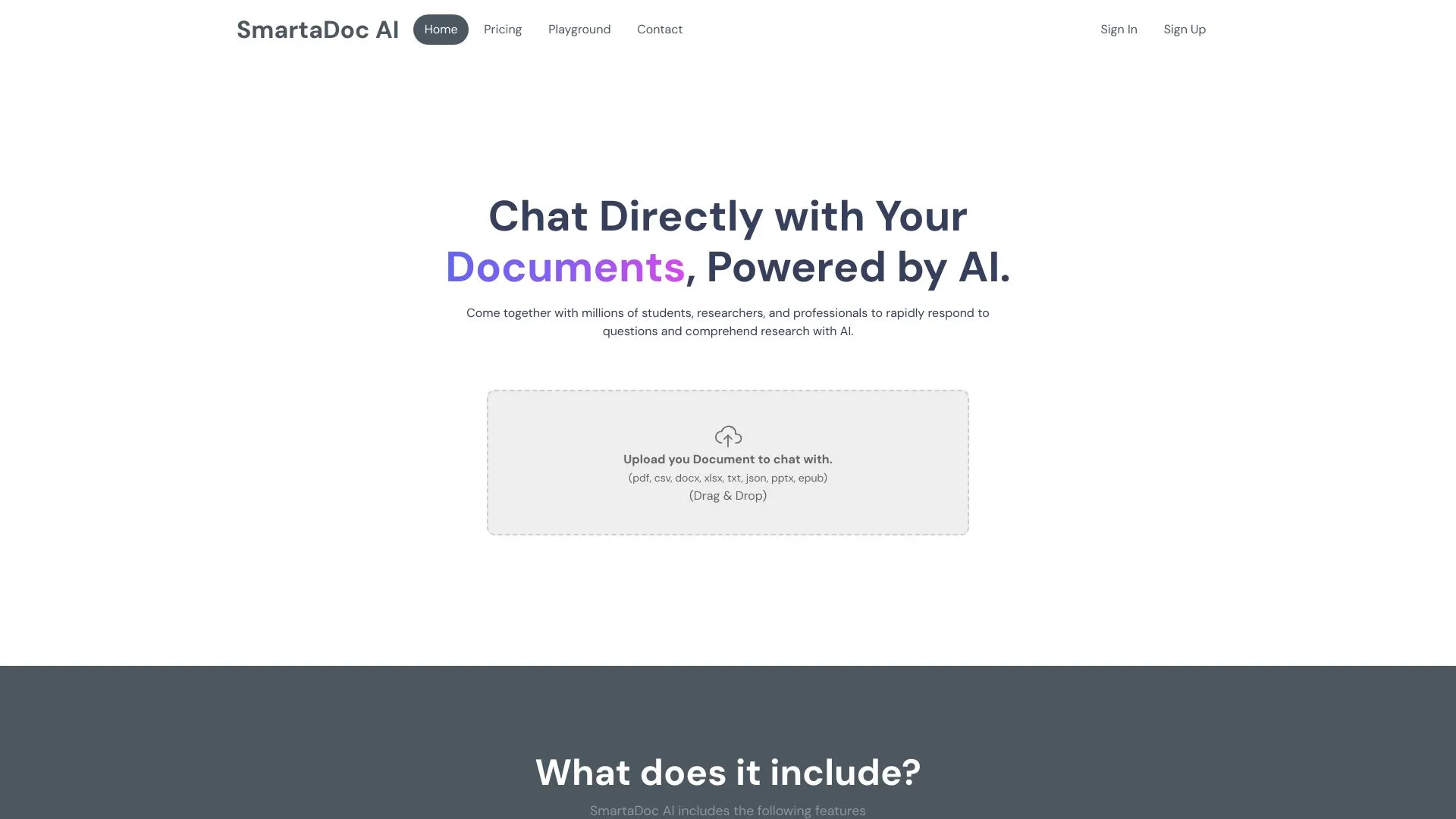 SmartaDoc AI - Chatea con tus documentos | Creati.ai