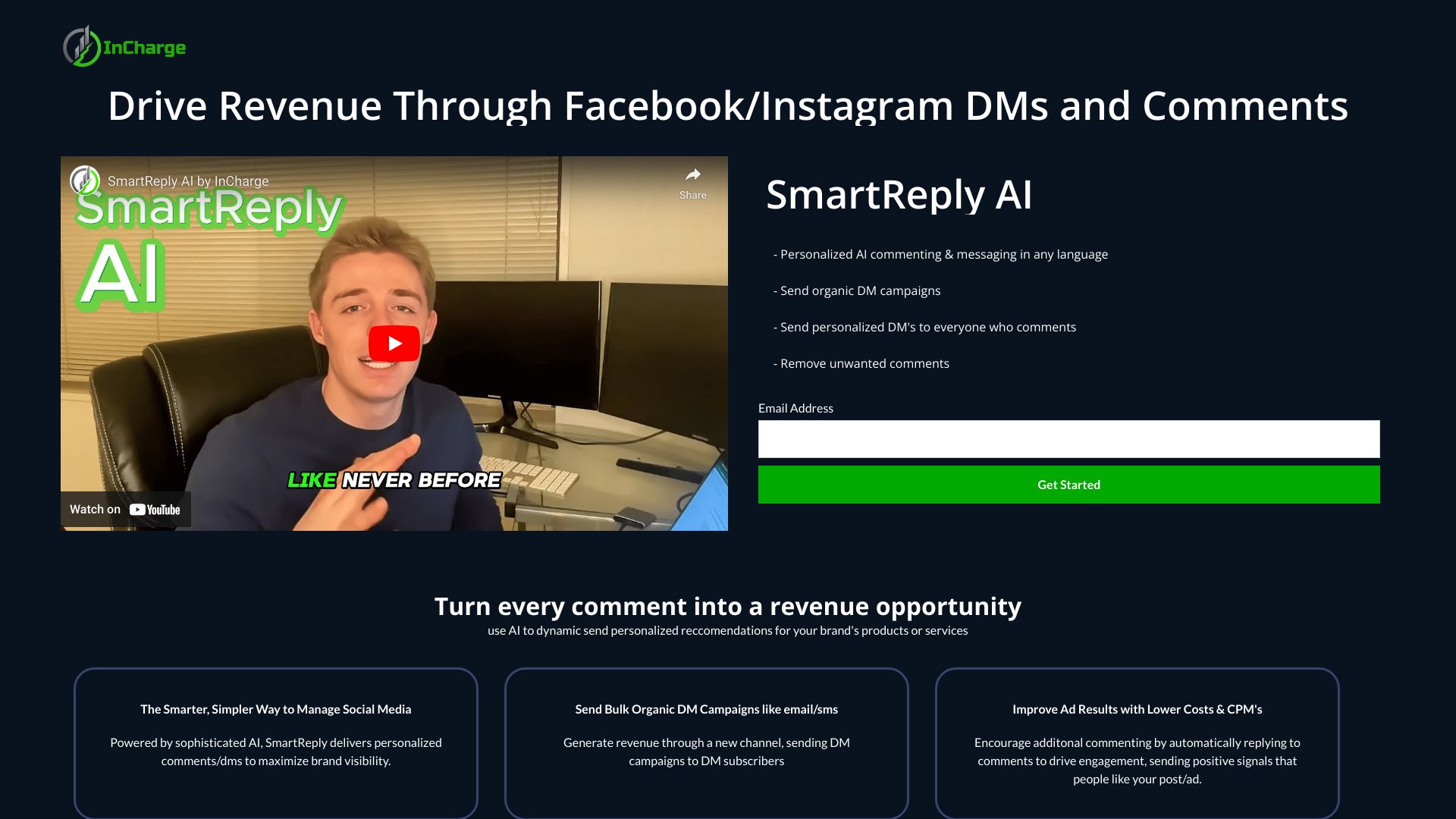 SmartReply AI para Gestión de Redes Sociales | Creati.ai
