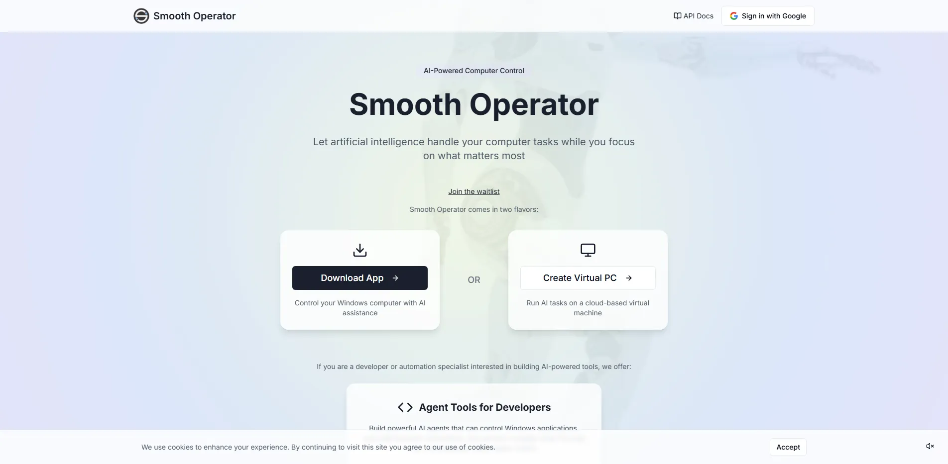 Smooth Operator: The AI Agent for Workflow Automation | Creati.ai