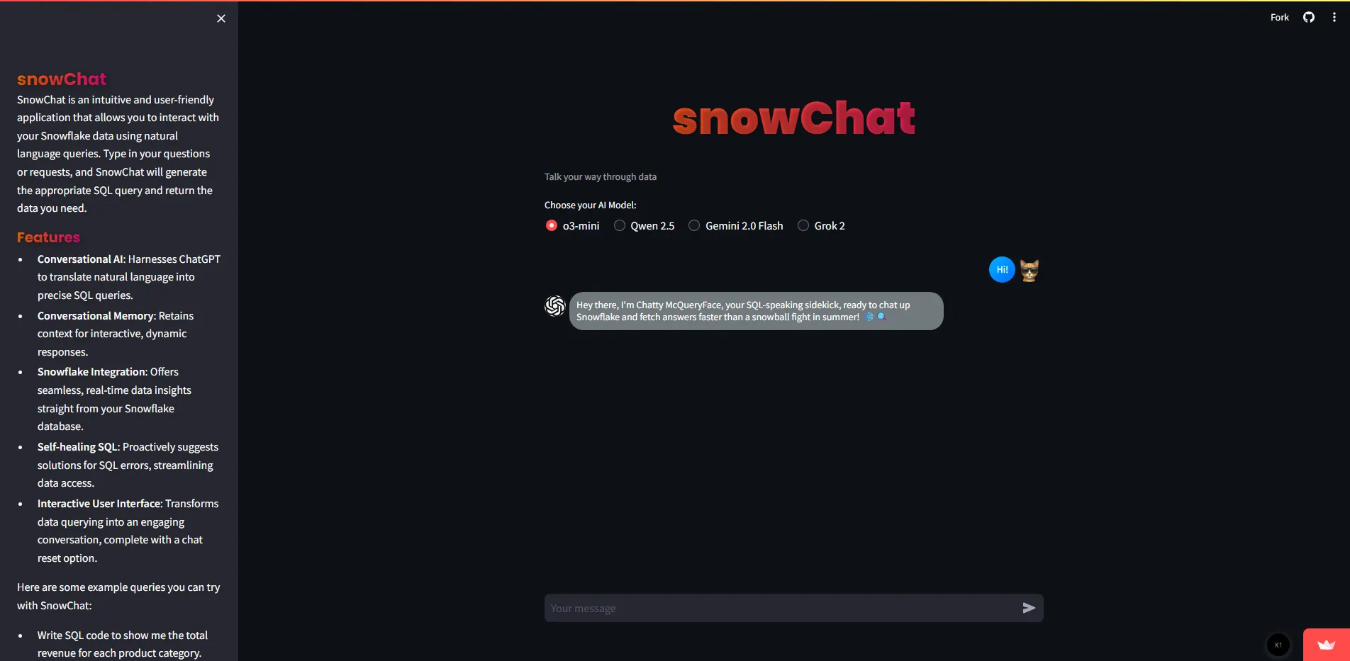 SnowChat: Agente de chat documentario impulsado por IA para Q&A ...