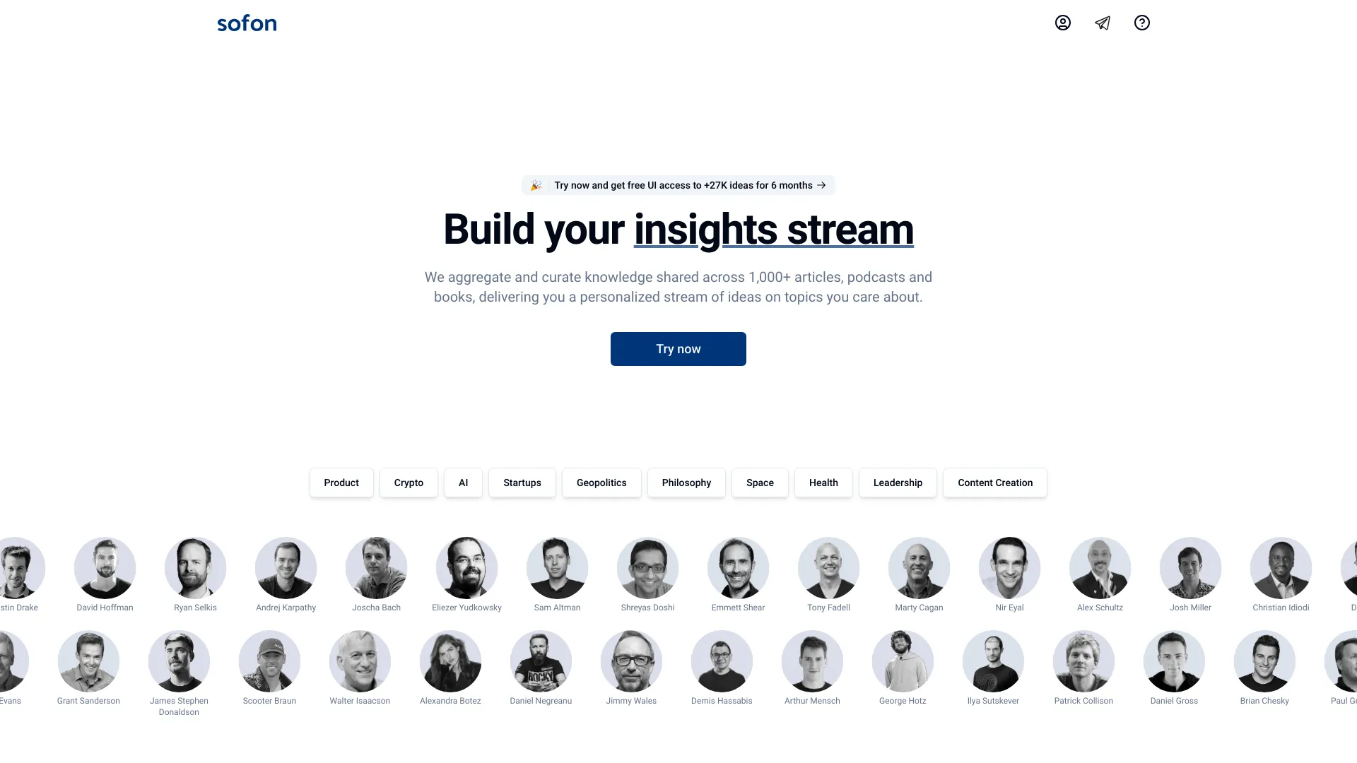 Sofon: Personalized AI-Generated Podcasts via WhatsApp | Creati.ai