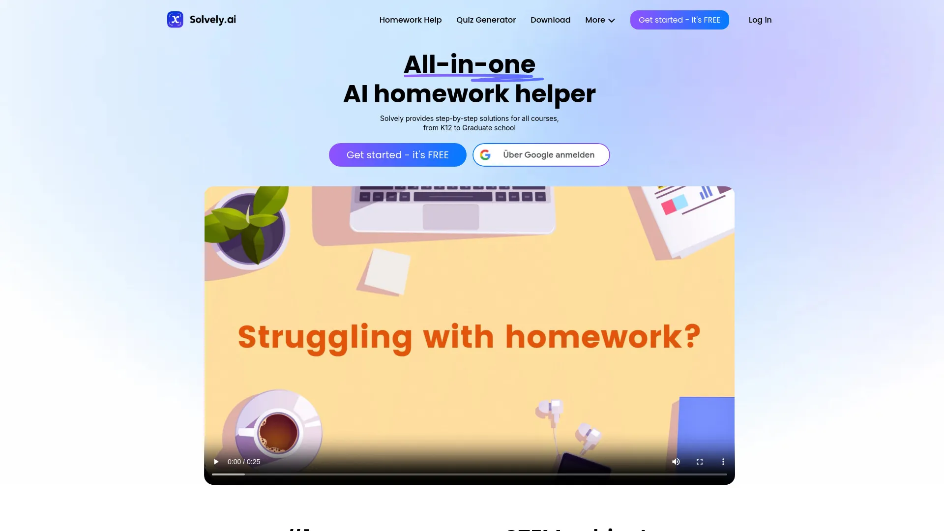 Solvely: AI-Powered Homework Helper and Solver | Creati.ai