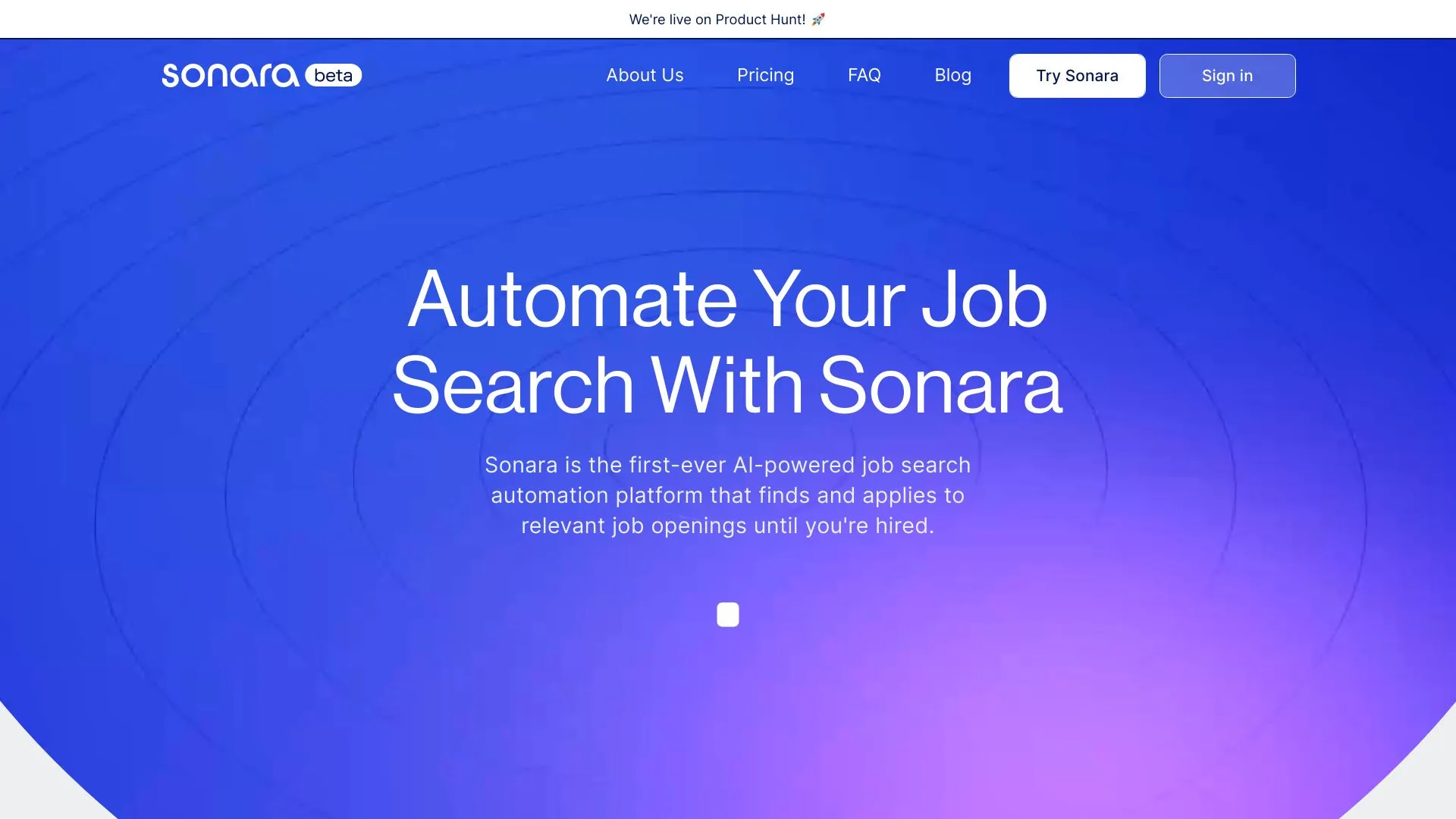 Sonara: AI-Powered Job Search Automation | Creati.ai