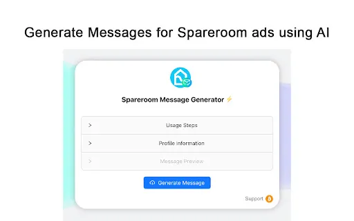 Spareroom Message Generator - AI-Powered Messaging Tool | Creati.ai