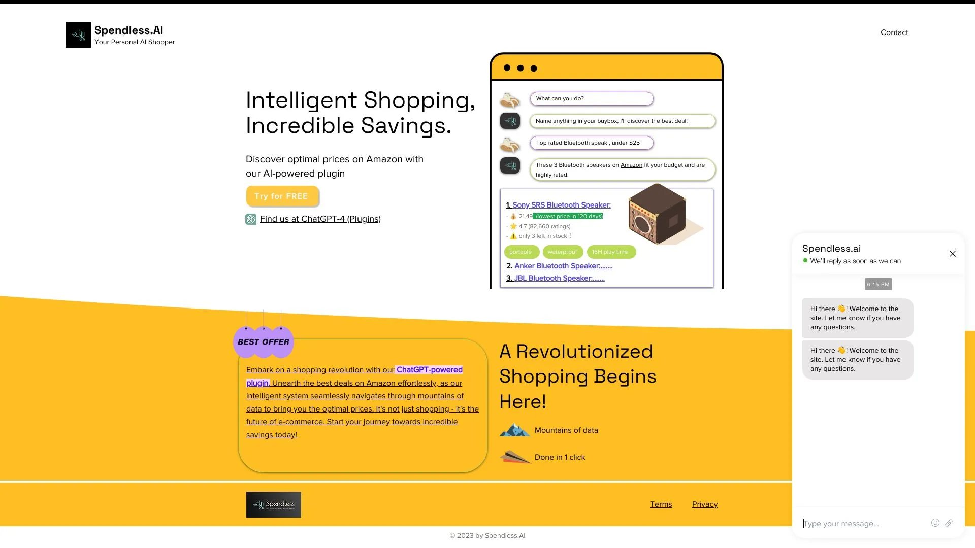 Spendless.ai: Your AI-Powered Amazon Shopping Assistant | Creati.ai