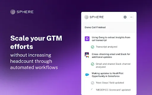 Agentes AI de Sphere - Automatiza tus tareas de ventas | Creati.ai