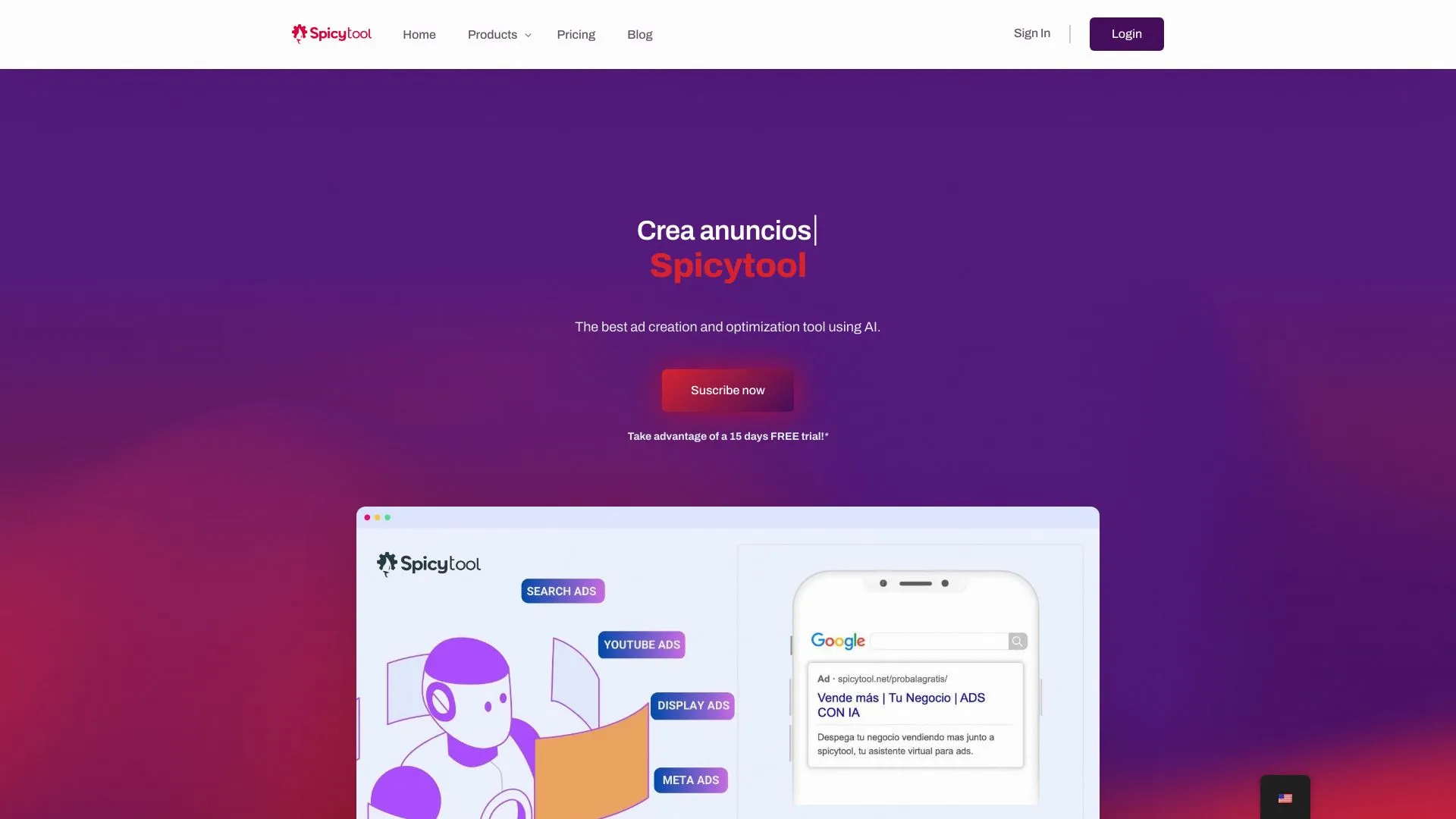 Spicytool: AI-Optimized Google Ad Creator | Creati.ai