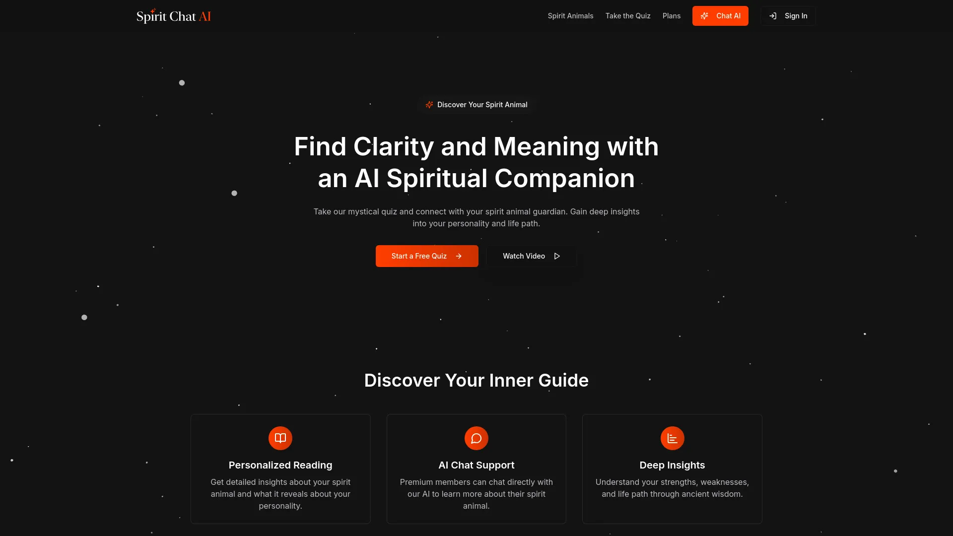 Spirit Chat - AI-Powered Spiritual and Emotional Support | Creati.ai