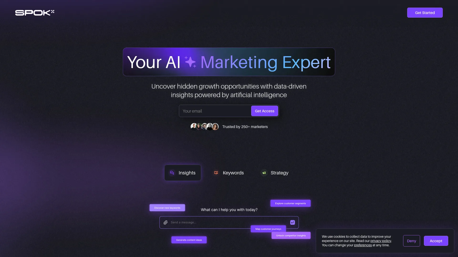 Spok | Insights de Marketing Impulsados por IA para Empresas | Creati.ai