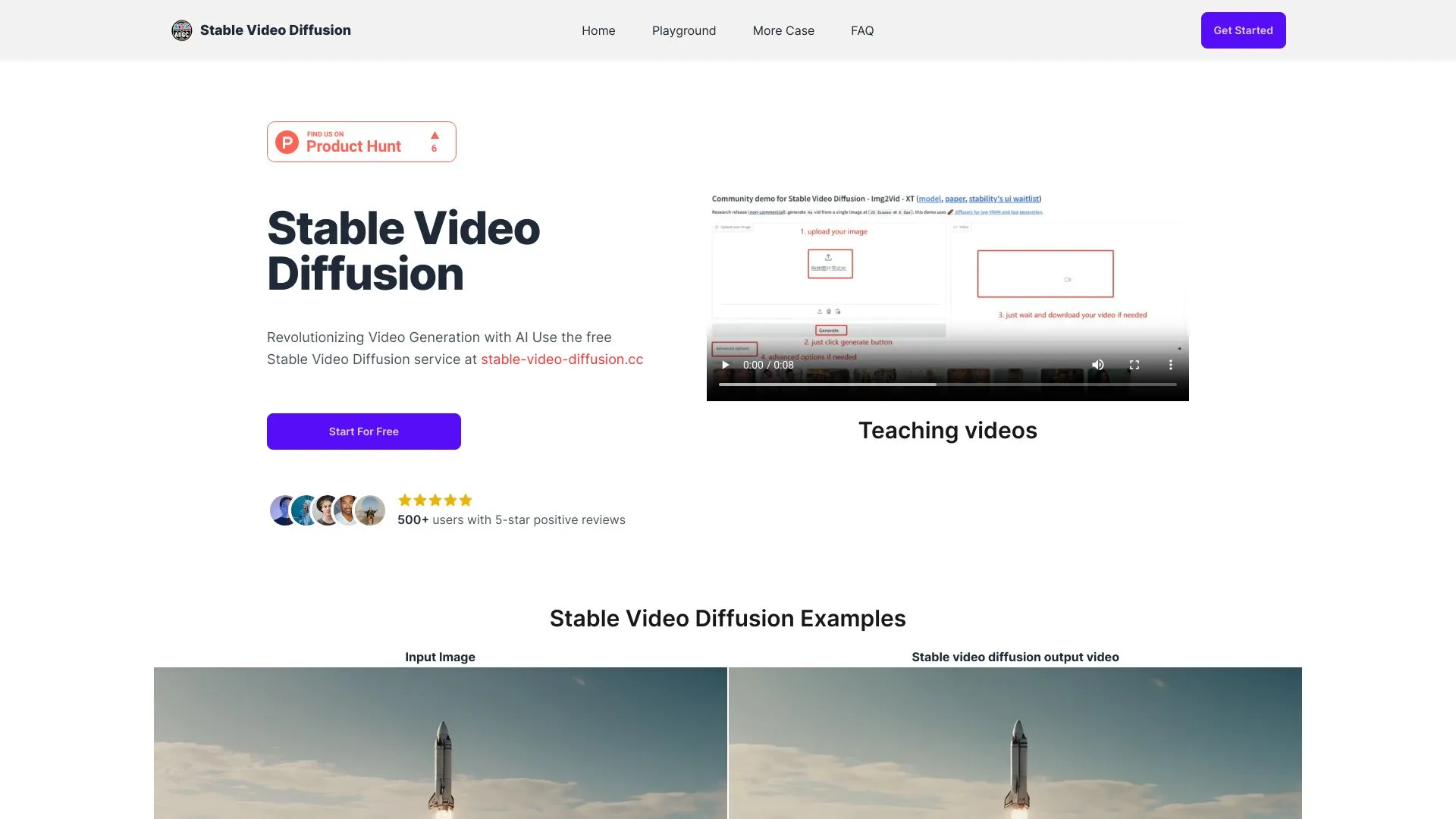 Stable Video Diffusion: Convert Images to High-Quality Videos | Creati.ai