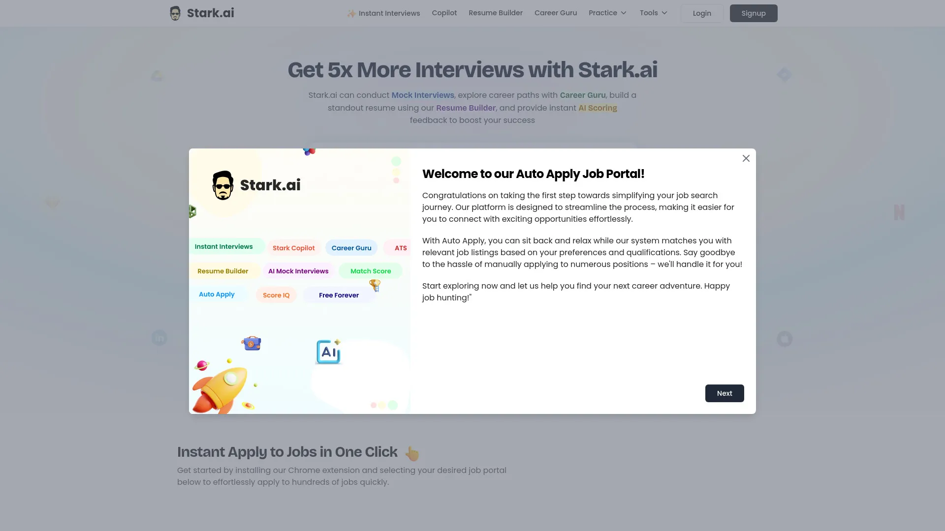 Stark.ai: AI-Powered Job Search and Career Enhancement | Creati.ai