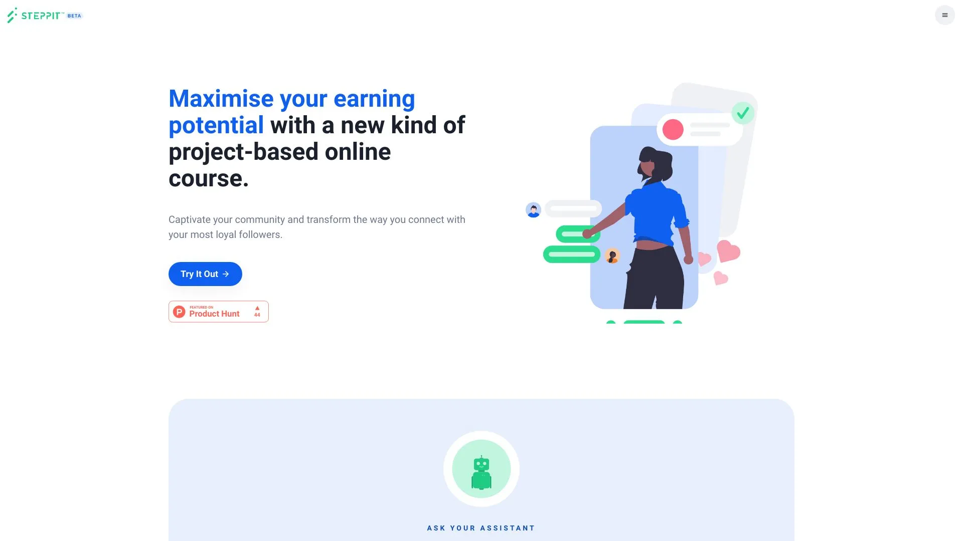 Steppit: AI-Powered Online Course Creation | Creati.ai