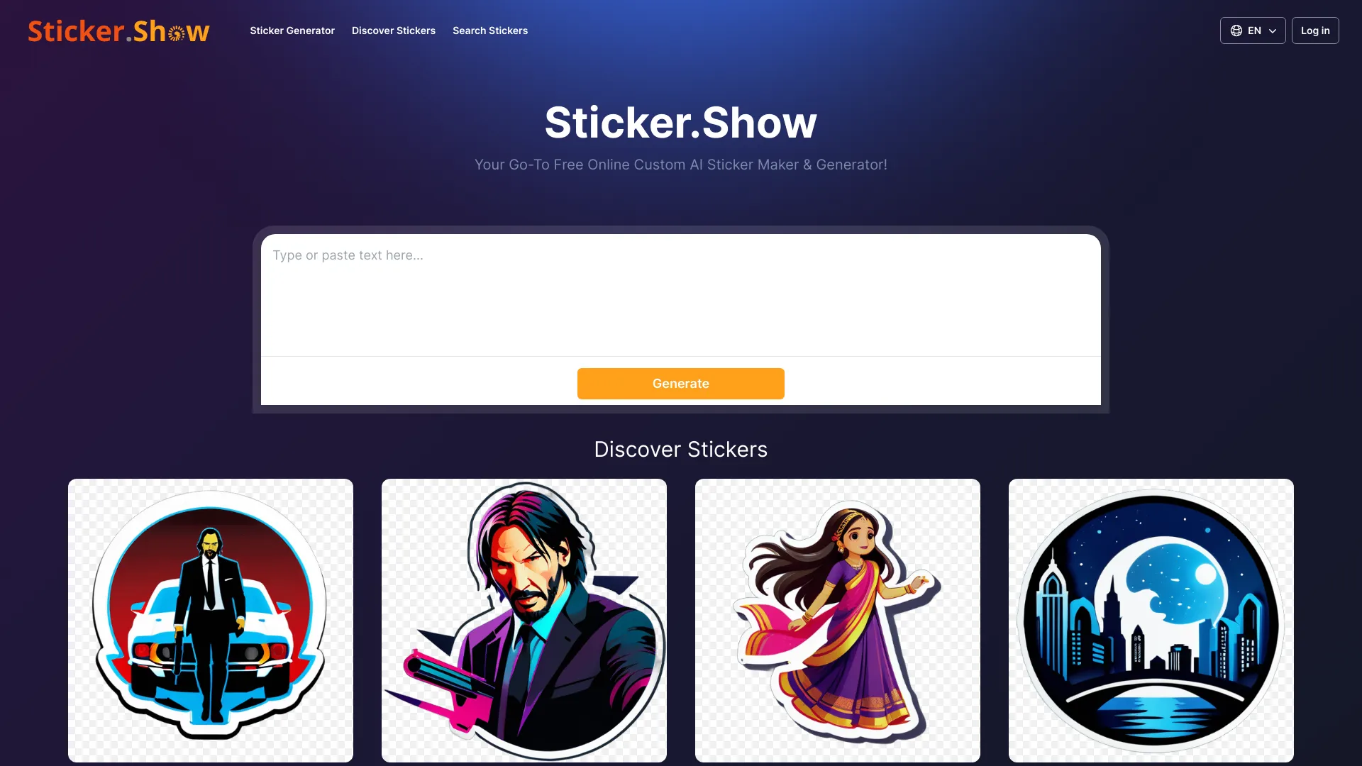 Create and Download Custom Stickers Online - Sticker.Show | Creati.ai