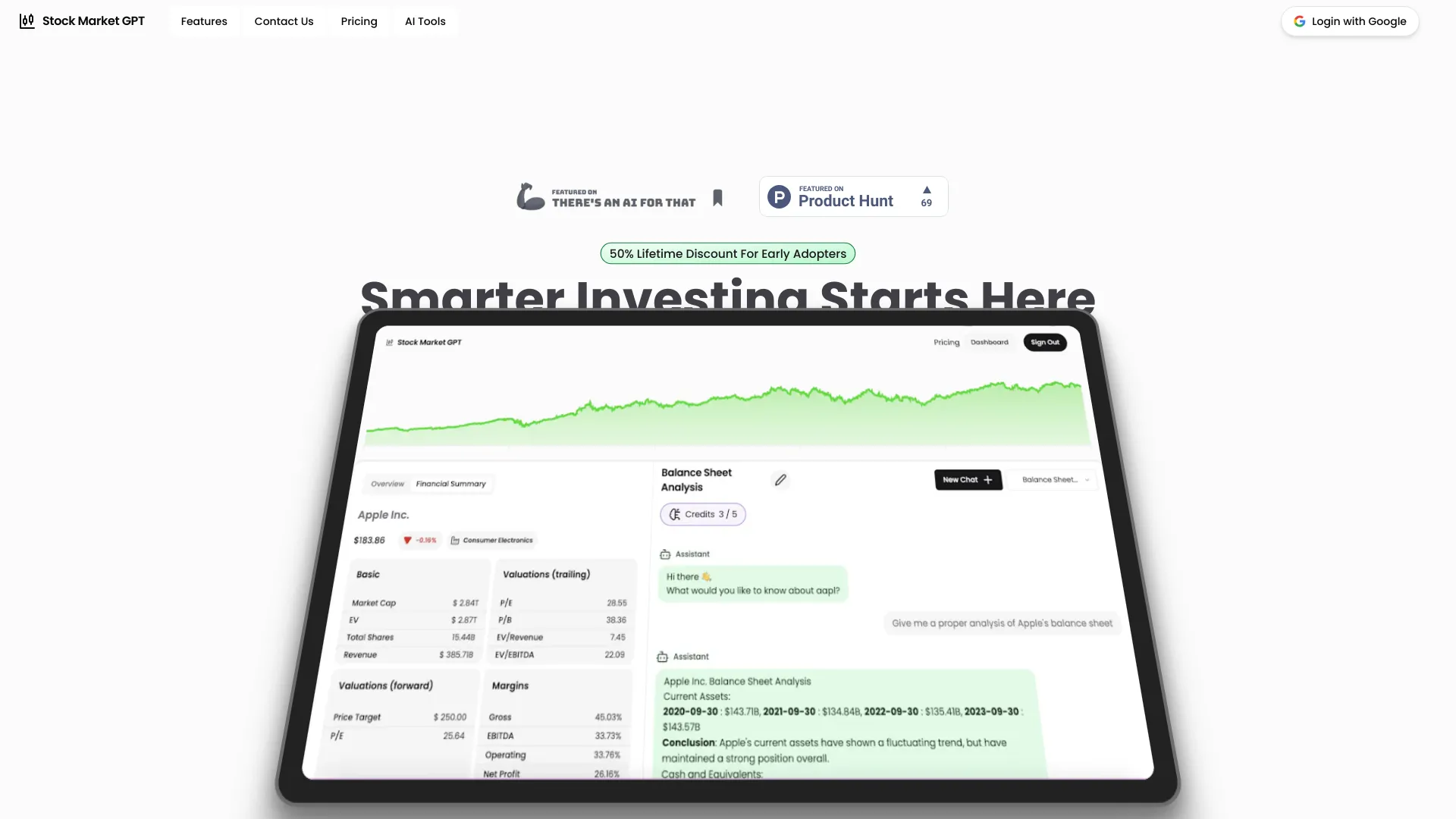 Stock Market GPT - AI Powered Investment Analysis Tool | Creati.ai