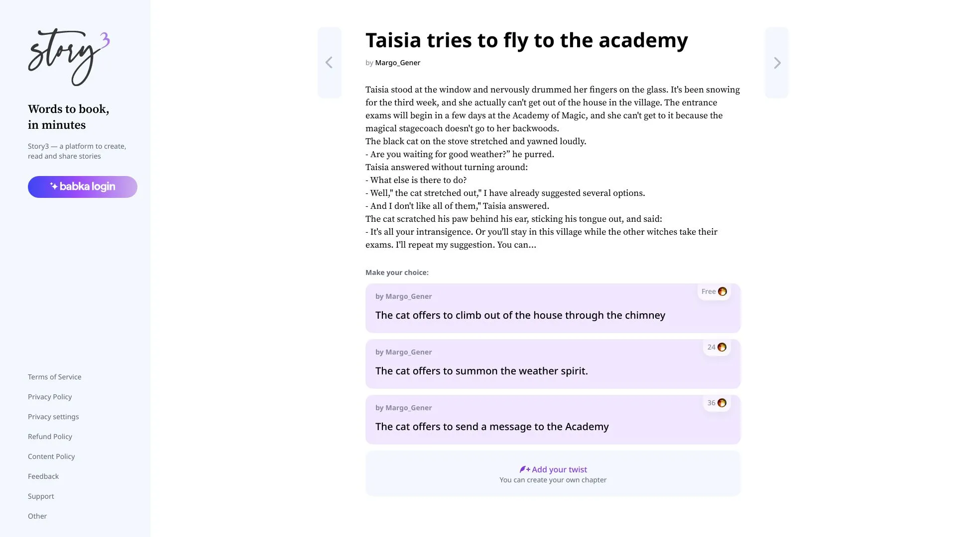 Story3: Collaborative Storytelling Platform | Creati.ai