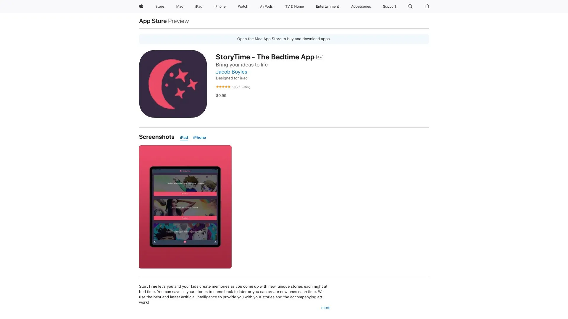 StoryTime: La Aplicación para Dormir - Crea Historias Únicas para ...