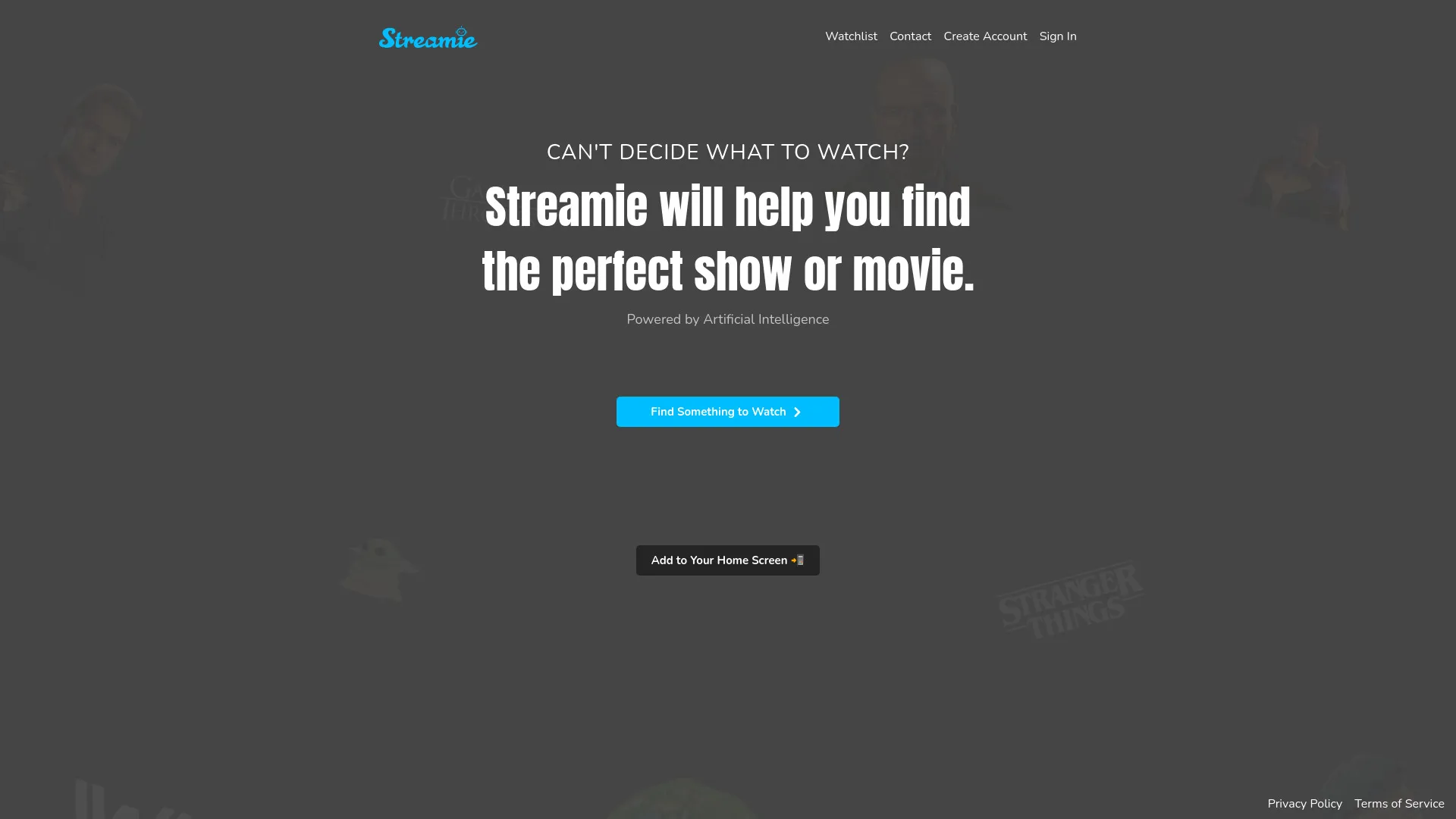 Streamie - Recomendaciones personalizadas de TV y películas | Creati.ai