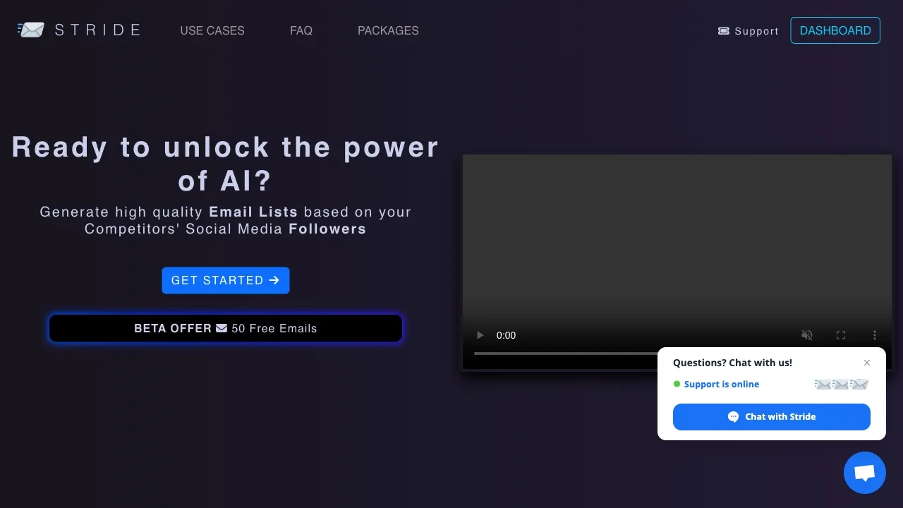 Stride - AI-Powered Email Lead Generation Platform | Creati.ai