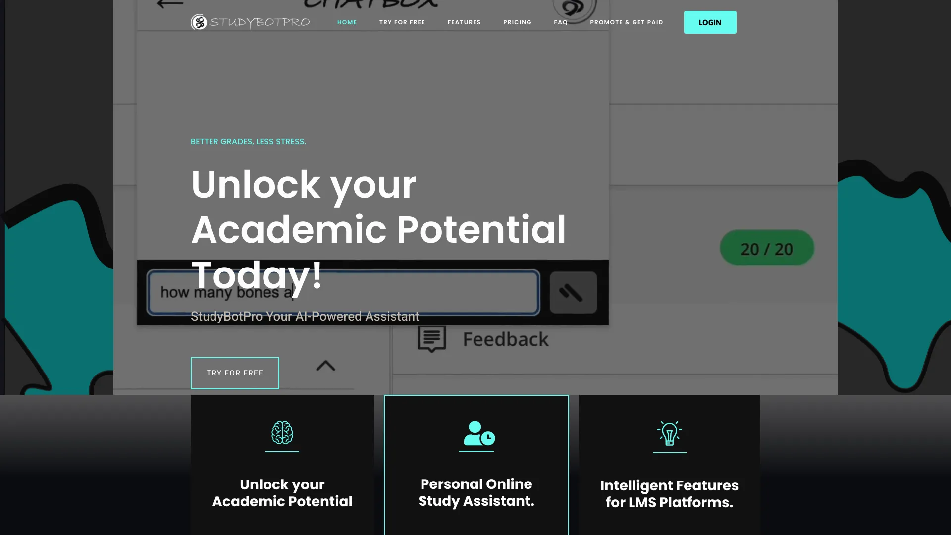 StudyBotPro: AI-Powered Study Assistant for Enhanced Learning | Creati.ai
