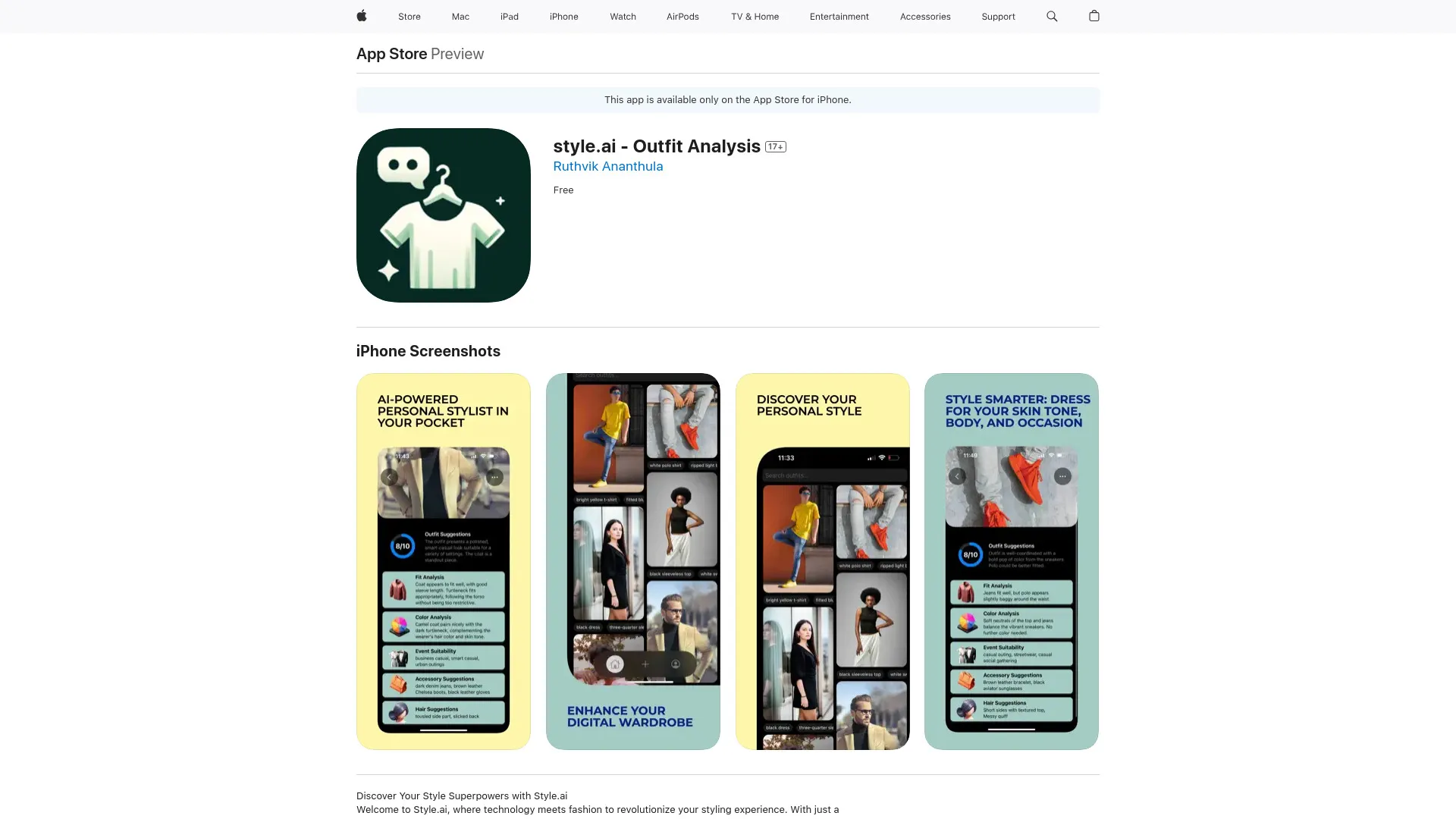 Análisis de Atuendos Style AI - Transforma Tu Moda | Creati.ai