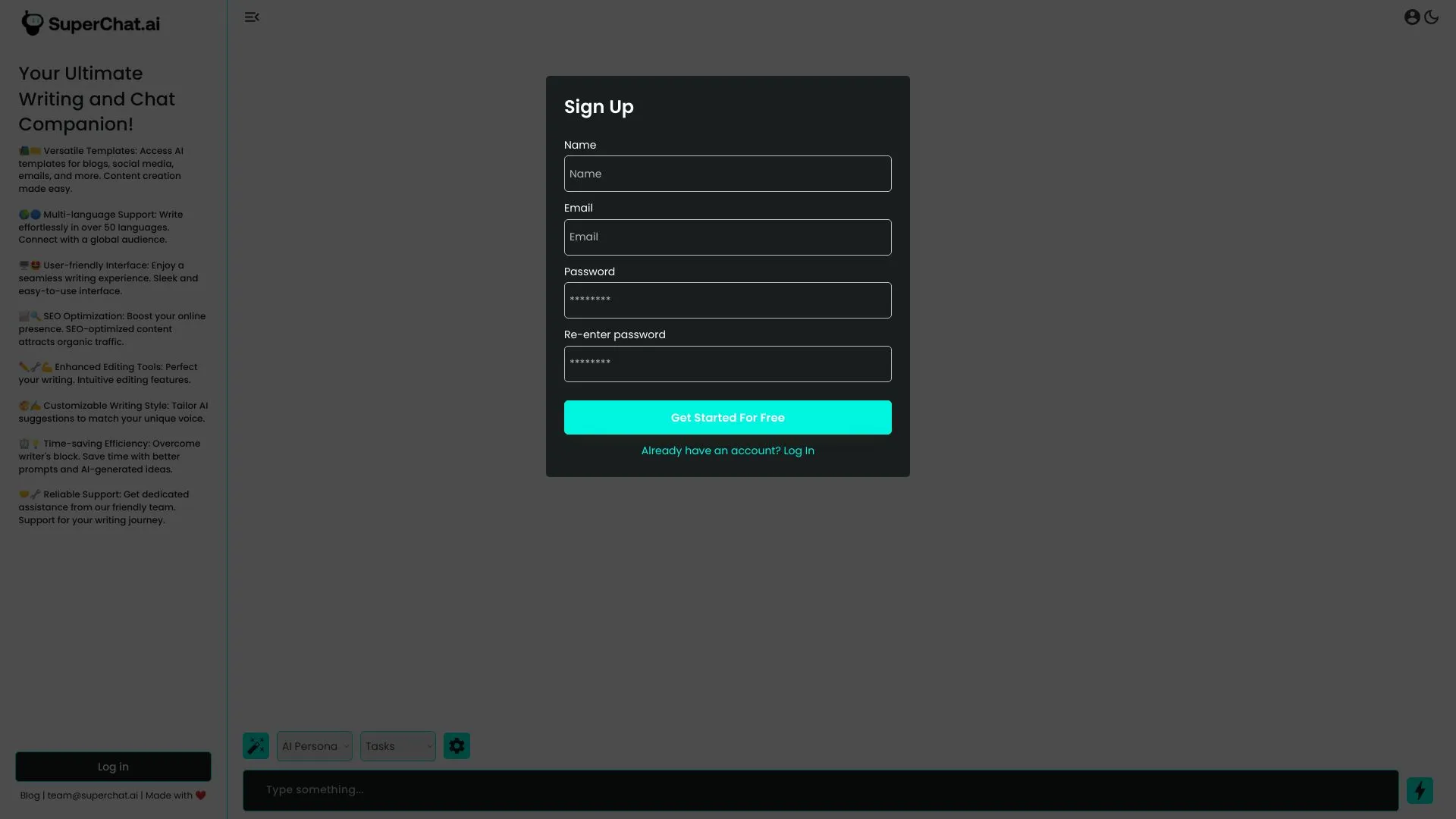 AI-Powered Content Creation Platform - SuperChat.ai | Creati.ai