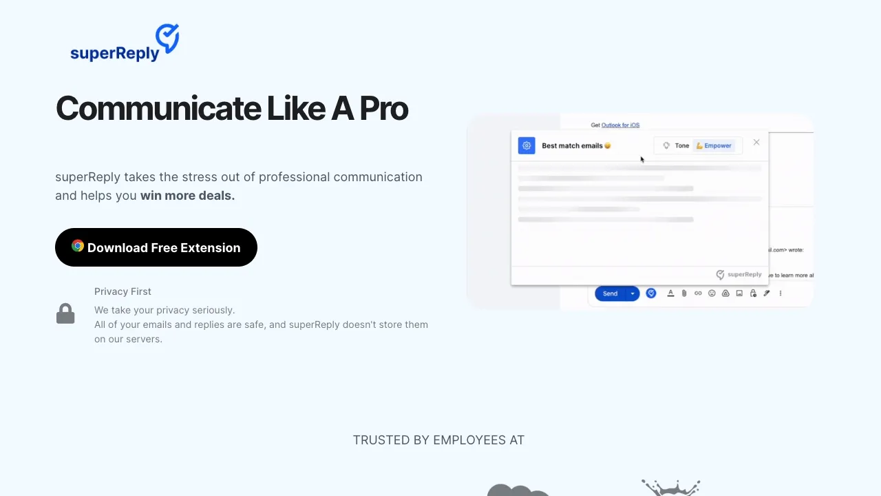 SuperReply: AI Email Response Generator | Creati.ai