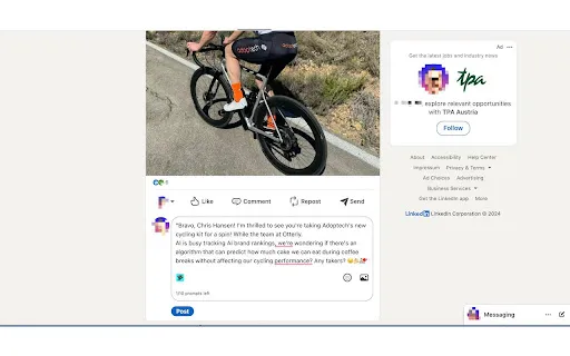 SuperTurtleAI: Your LinkedIn Content Creation Assistant | Creati.ai
