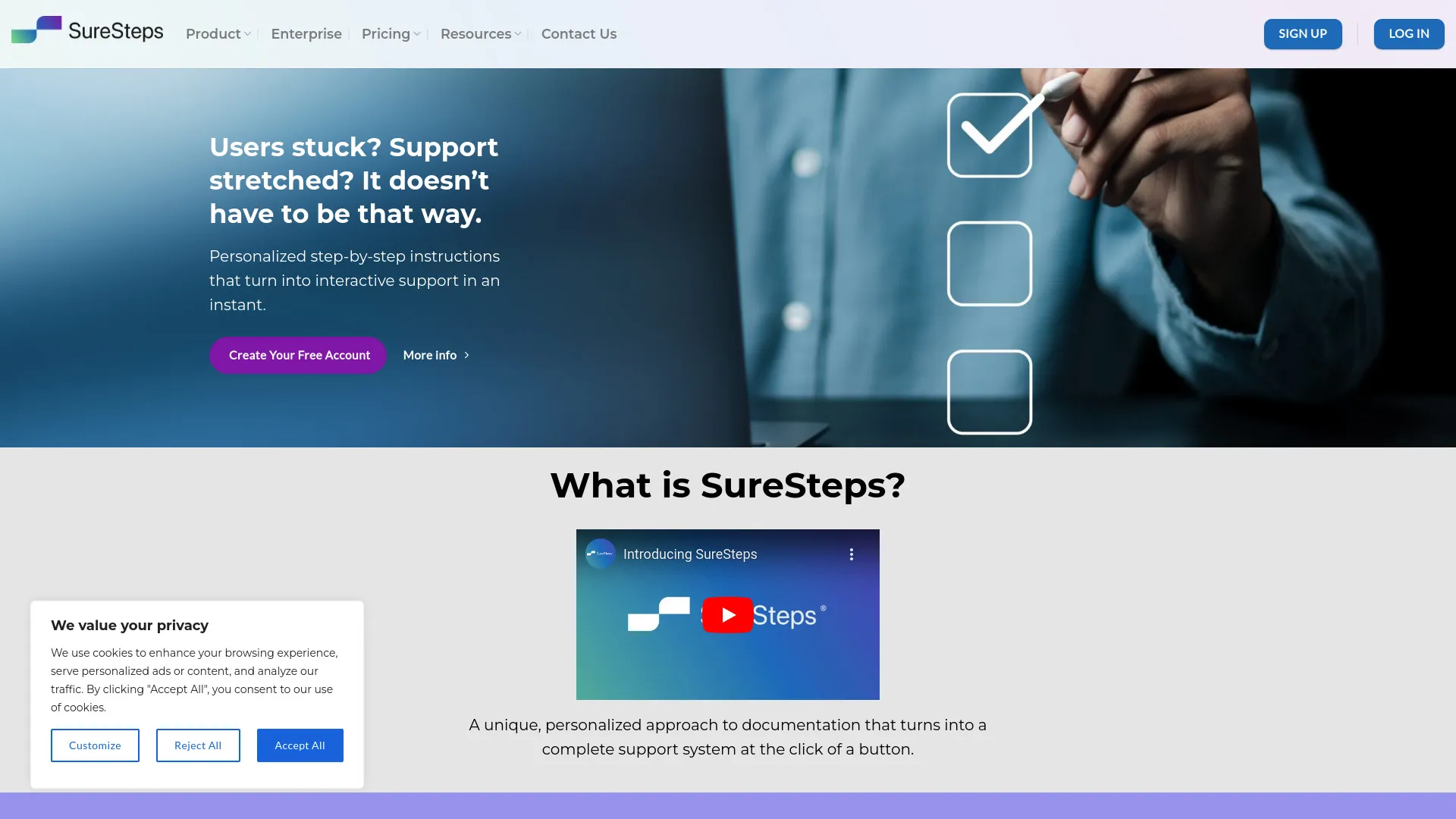 Mejore el soporte al cliente con las guías de SureSteps | Creati.ai