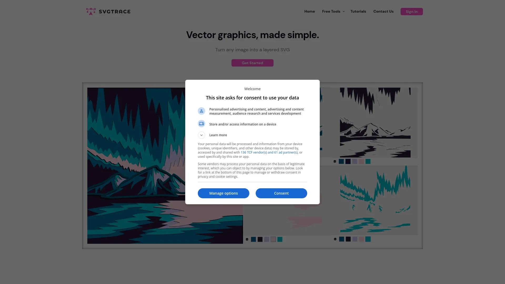 SVG Conversion Tool - AI-Powered, Easy to Use | SvgTrace | Creati.ai