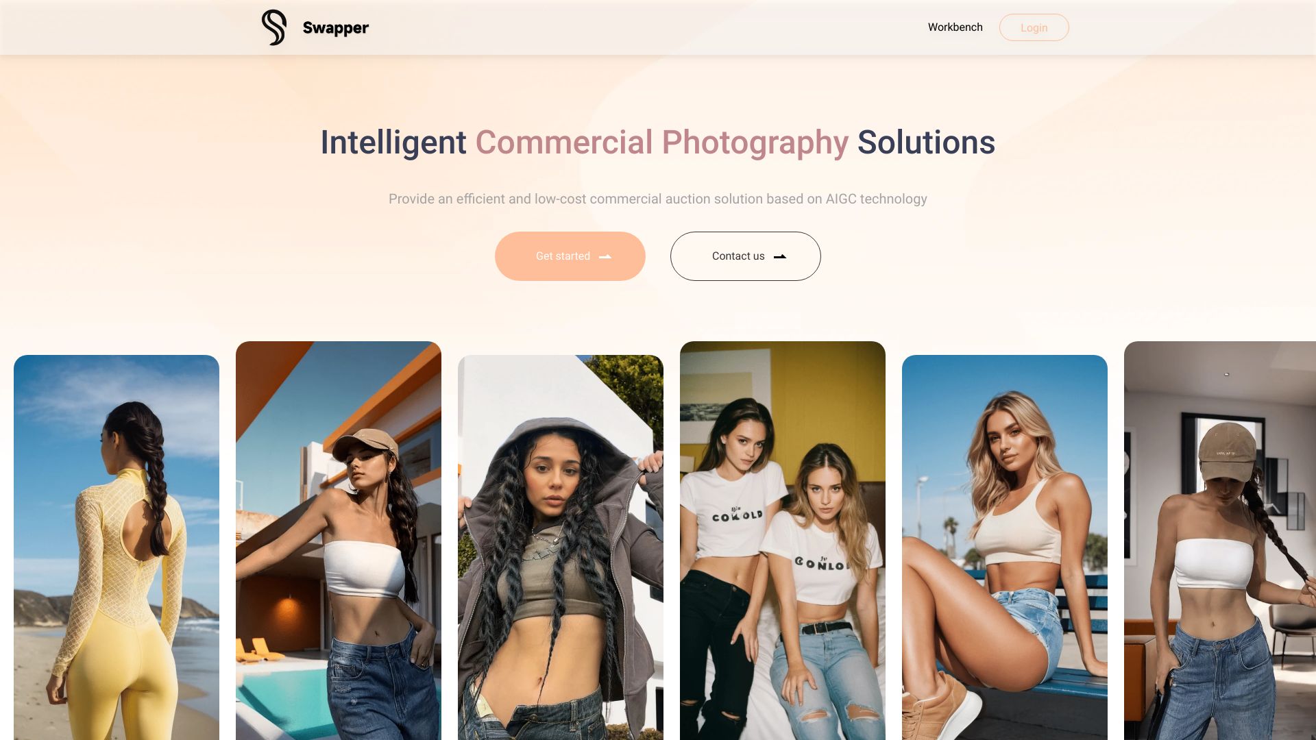 スワッパーAI - AIでファッション写真を変換 | Creati.ai