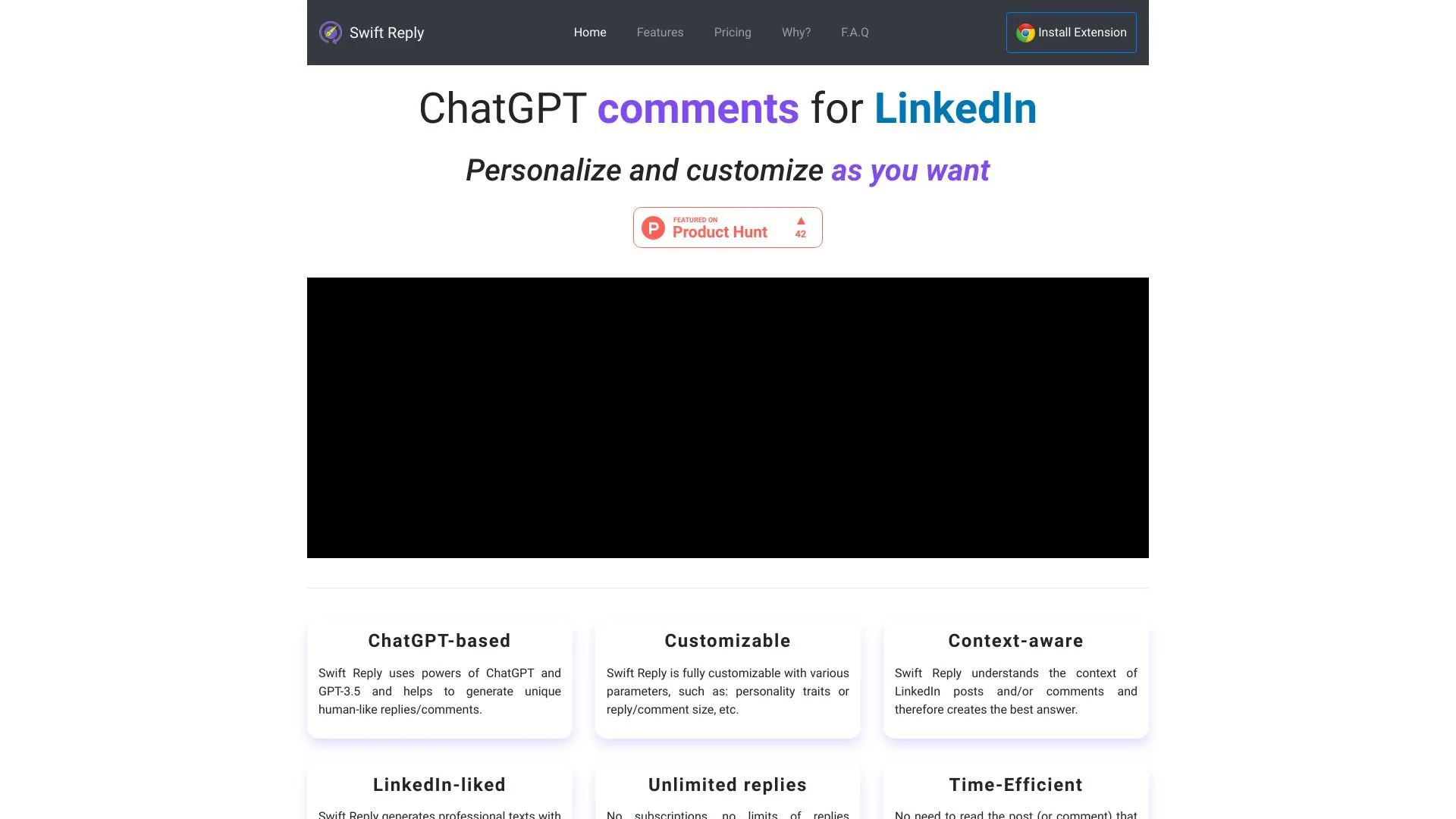 SwiftReply - AI-Powered Instant Reply Generator | Creati.ai