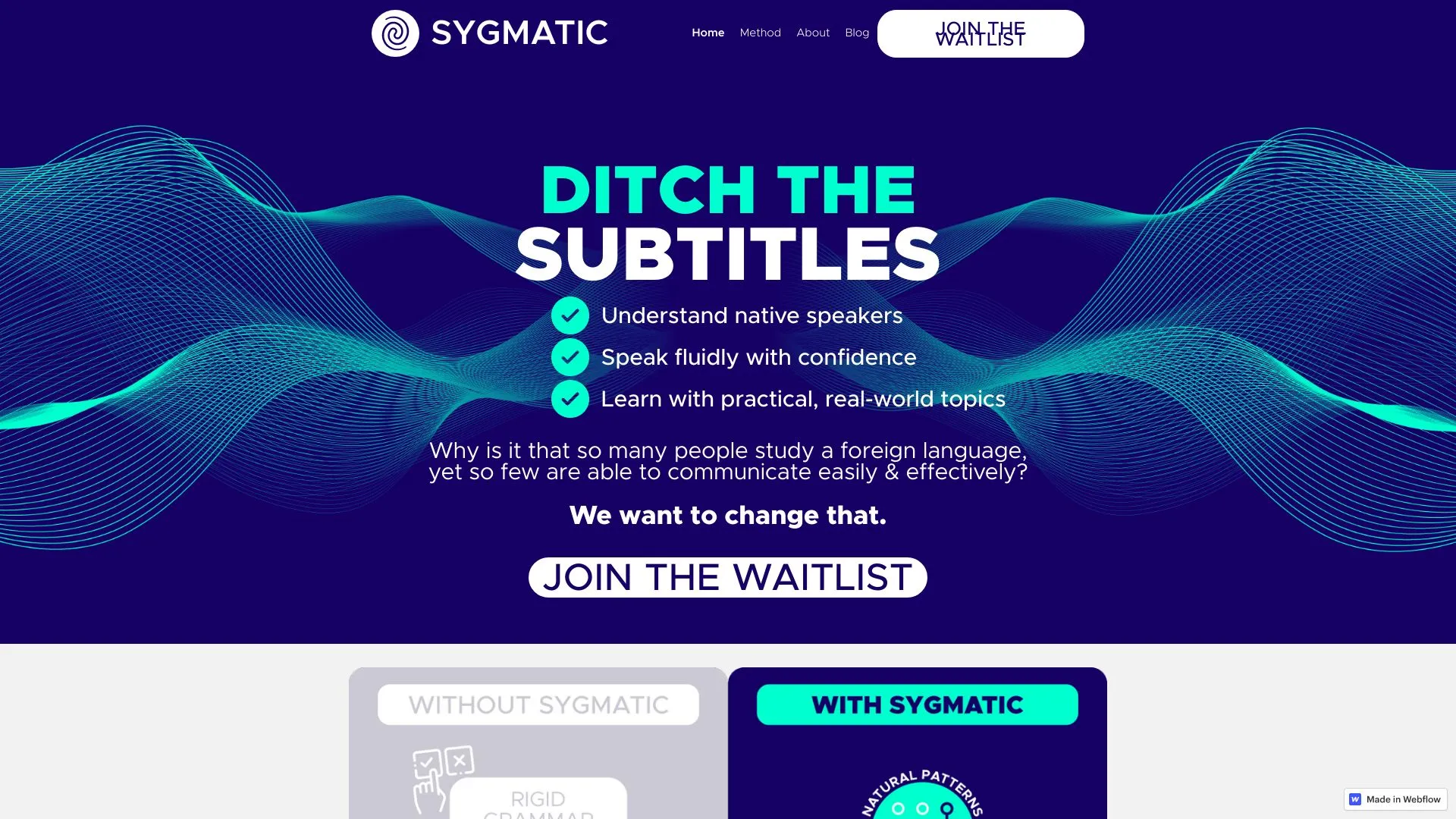 Sygmatic - Domina el lenguaje conversacional de manera natural | Creati.ai
