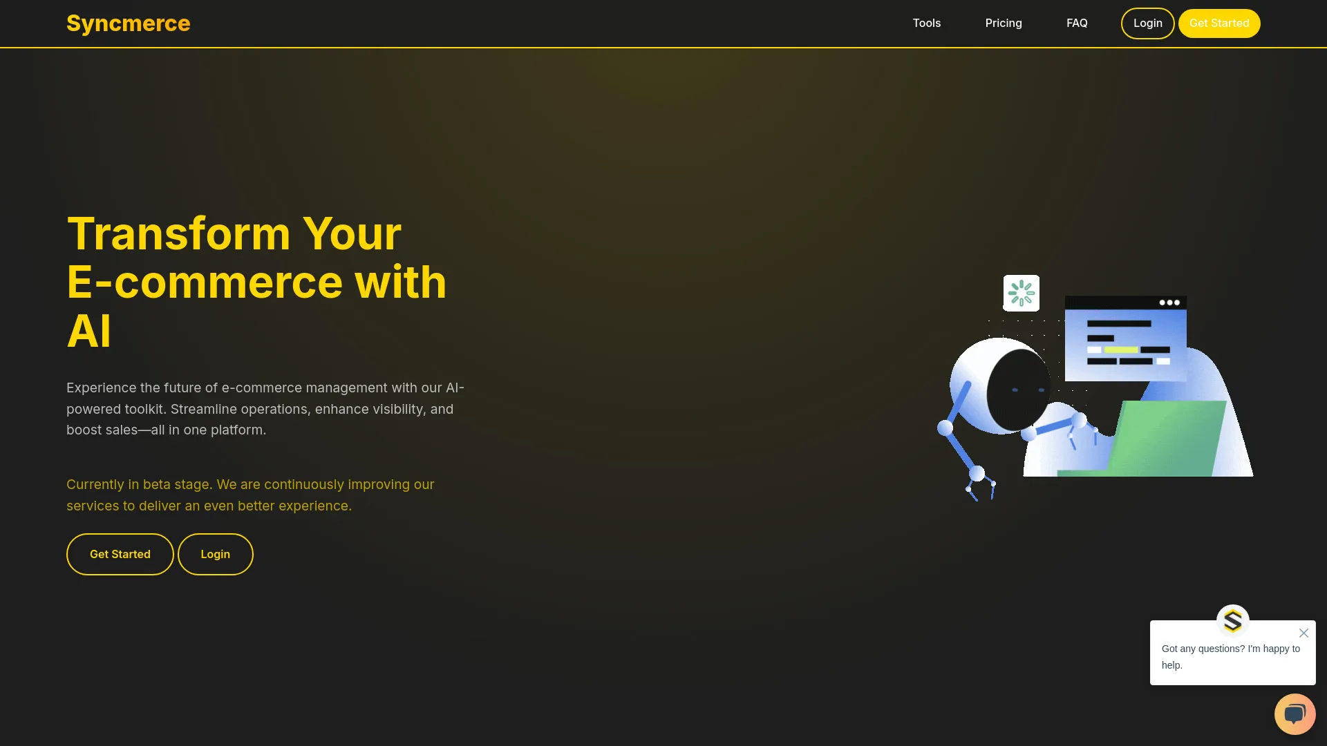 Syncmerce: AI-Powered E-commerce Optimization Tools | Creati.ai