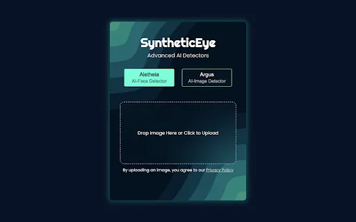 Synthetic Eye AI Detector - Authenticity in Digital Imagery | Creati.ai