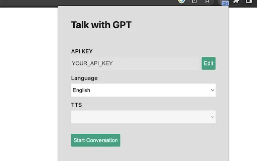 Talk with GPT Extension - Natural AI Conversations | Creati.ai