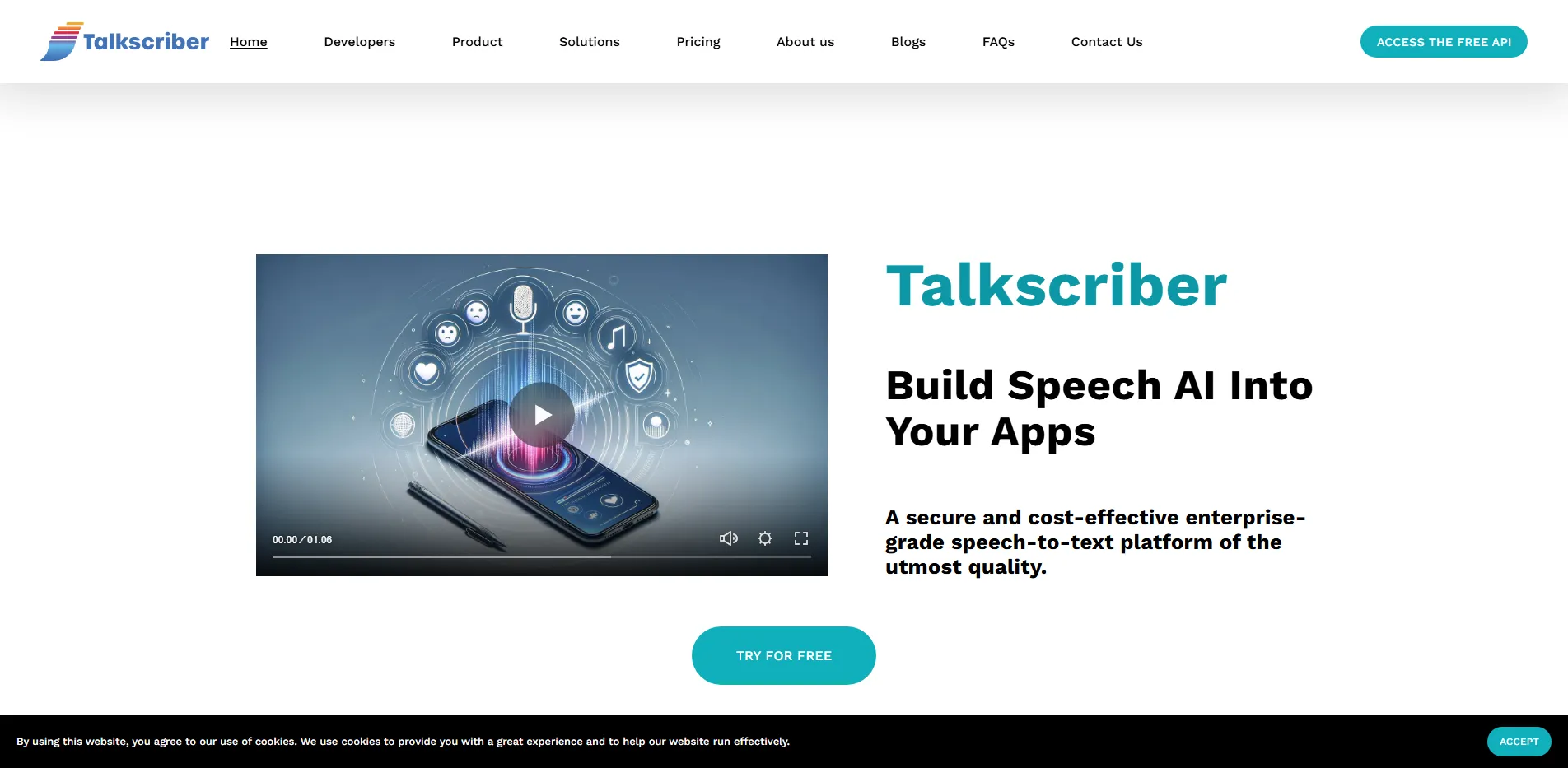Talkscriber - AI Transcription and Note-Taking Agent | Creati.ai