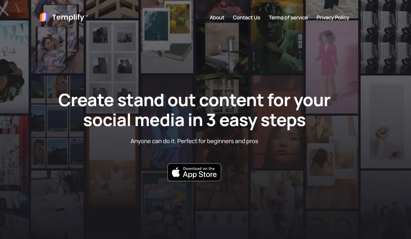 Templify: Effortless Video Creation with Professional Templates | Creati.ai