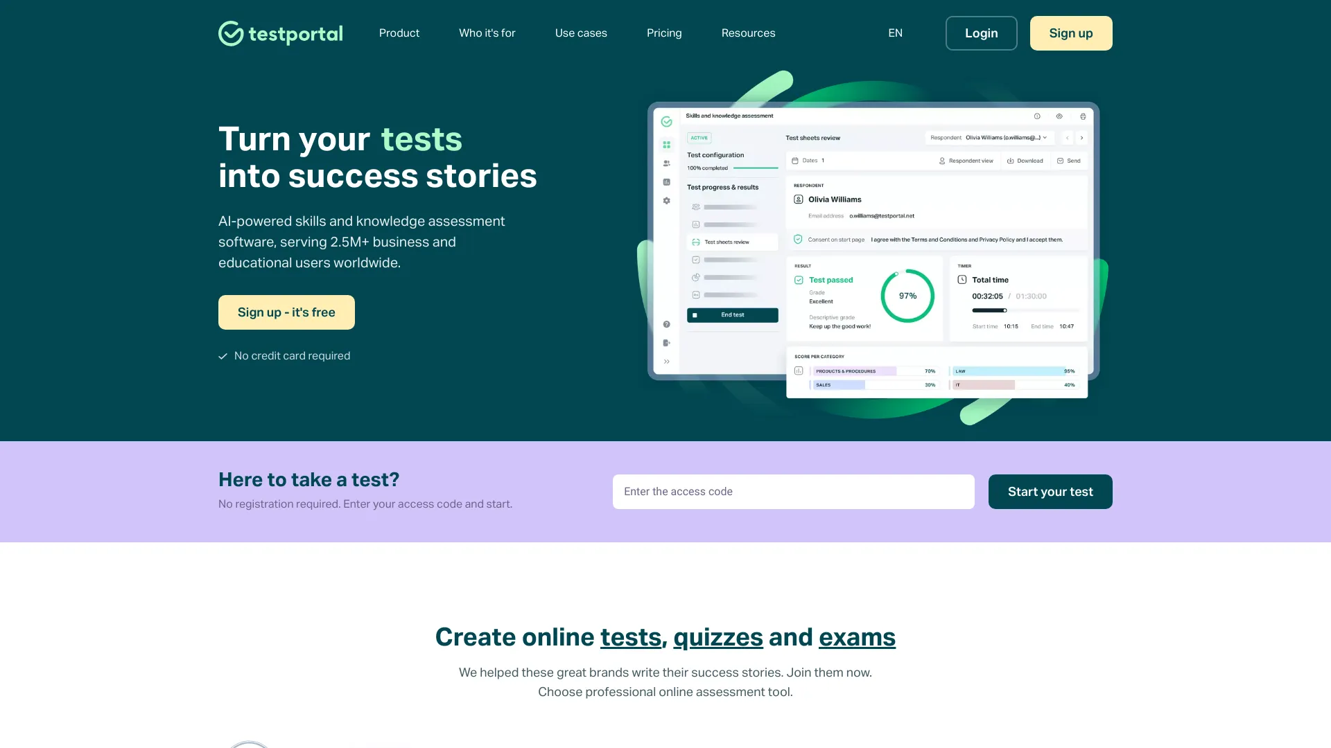 Testportal: Online Assessment Tool | Creati.ai