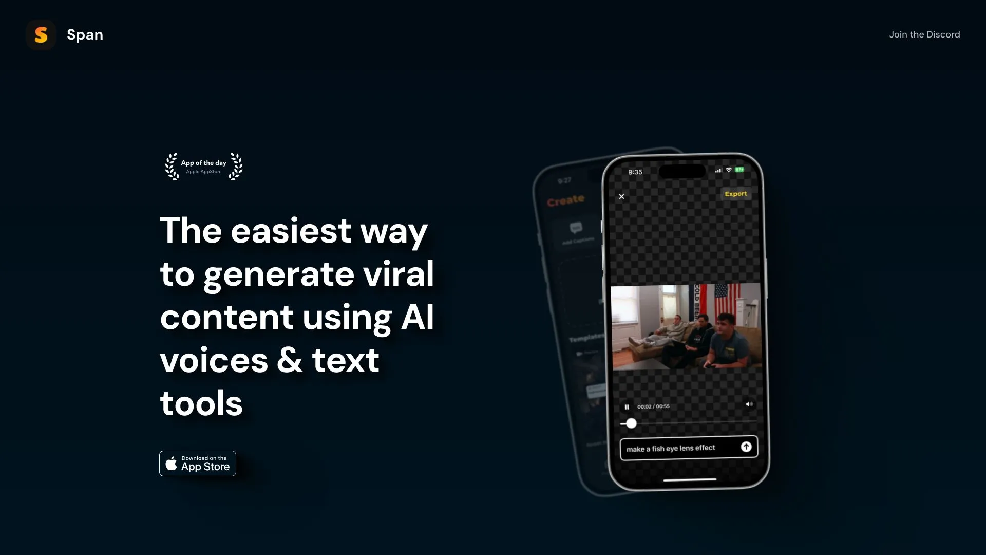 Span AI - Effortlessly Create Viral Content with AI Tools | Creati.ai