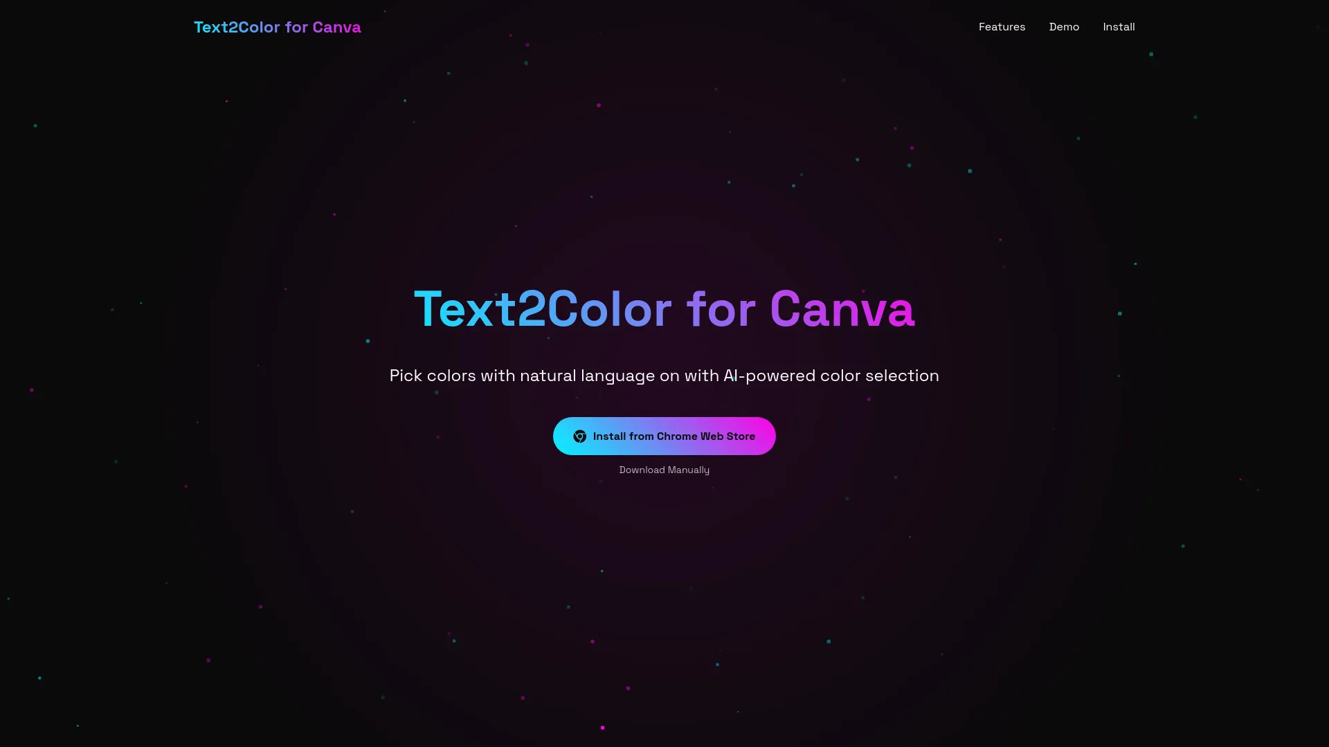 Text2Color for Canva: AI Color Selection Tool | Creati.ai