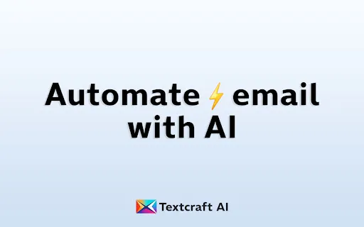TextCraft AI - AIでメール生産性を向上させる | Creati.ai